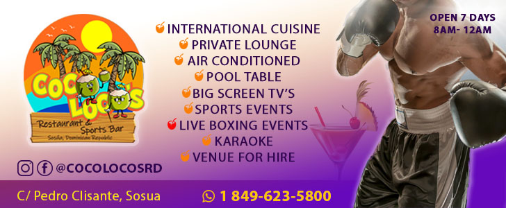 Coco Loco’s Restaurant & Sports Bar Sosua | Nice People Networking